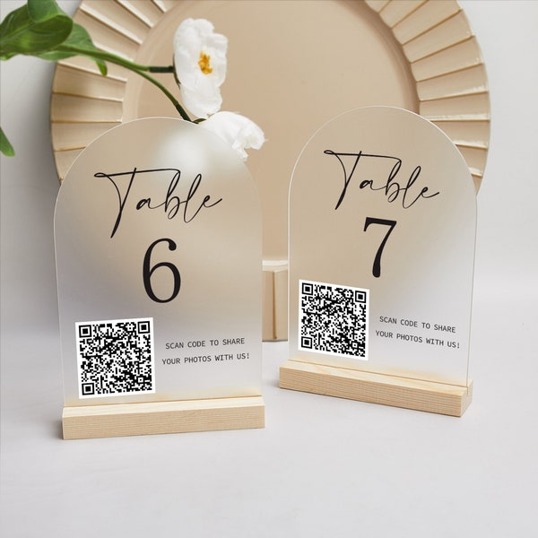 Table Numbers With Scan - Etsy