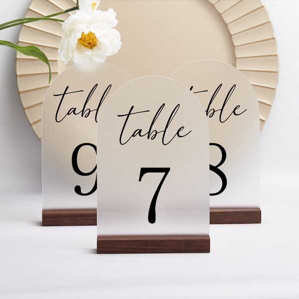 Table Numbers Rustic - Etsy