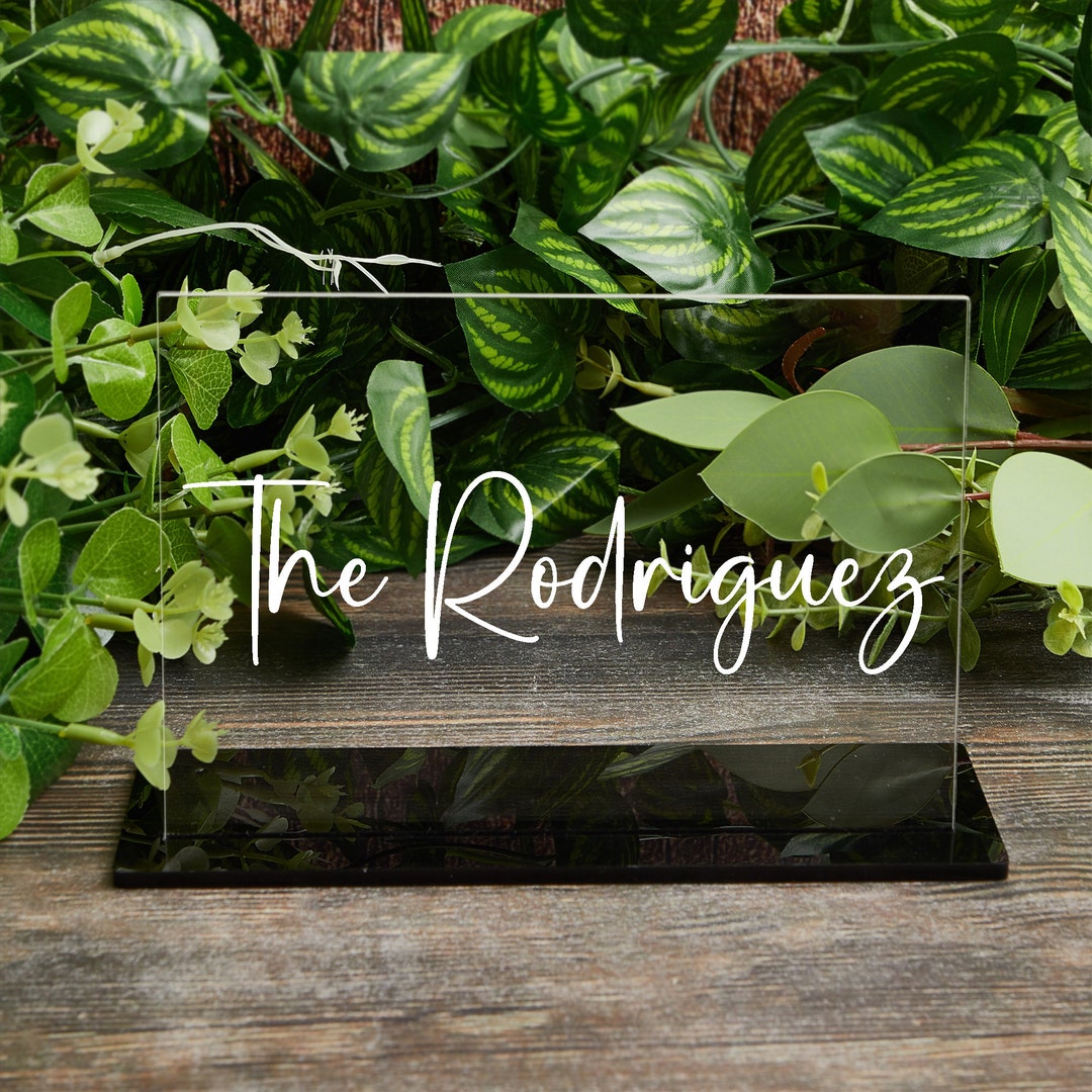 Wedding Head Table Sign, Sweetheart Table Sign, Acrylic Wedding Sign ...