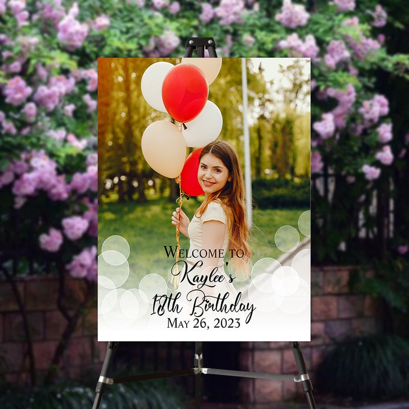 Birthday Welcome Sign - Etsy
