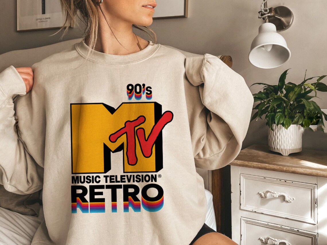 MTV Retro 90's Shirt SVG Cut Files Mtv Svg Png Retro - Etsy