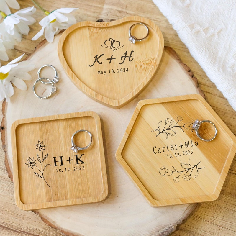 Wedding Ring Plate - Etsy