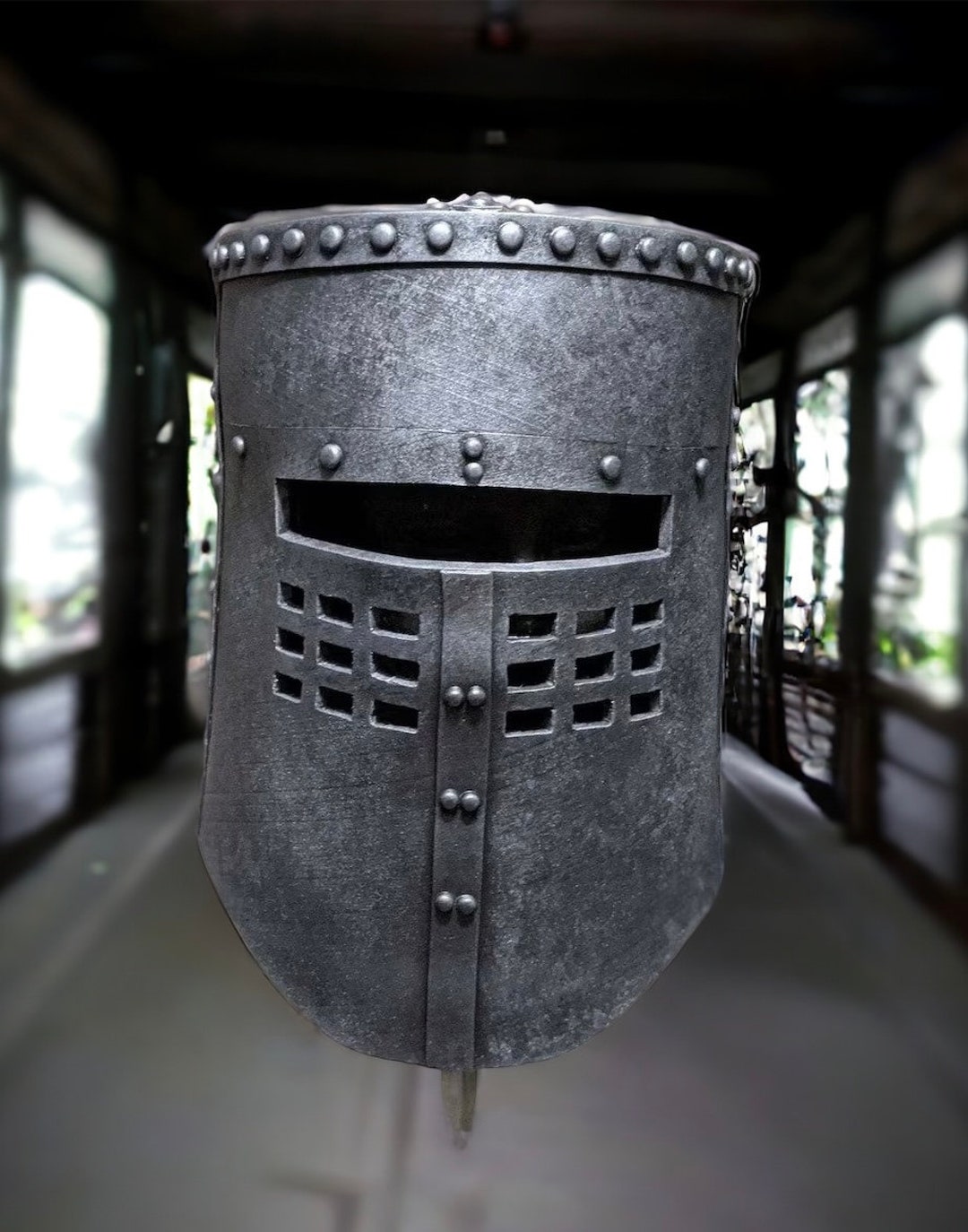 Black Knight Monty Python Helmet King Arthor Costume Monty Python Holy ...