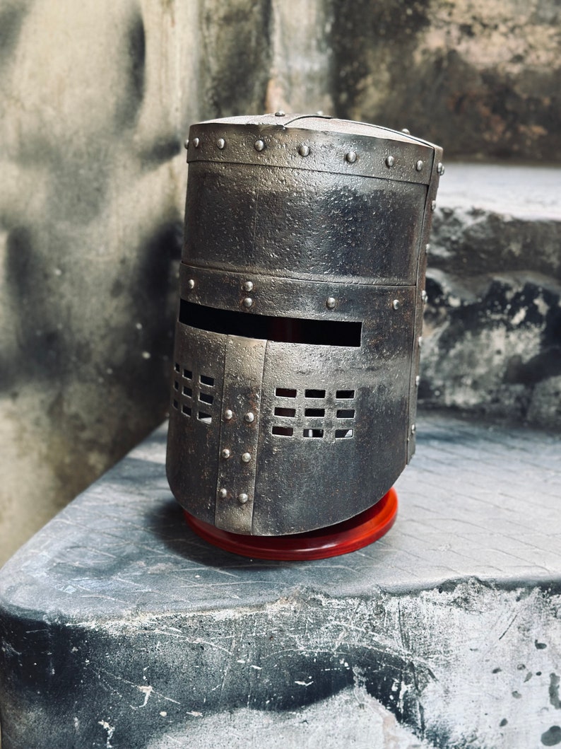 Black Knight Monty Python Helmet King Arthor Costume Monty Python Holy ...