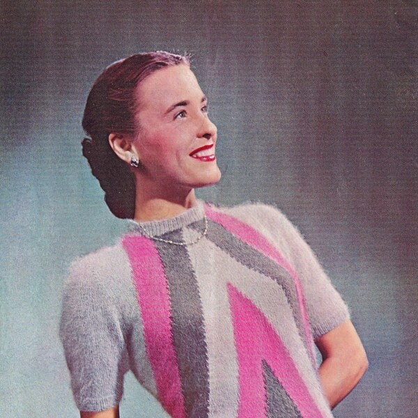 Angora Sweater - Etsy
