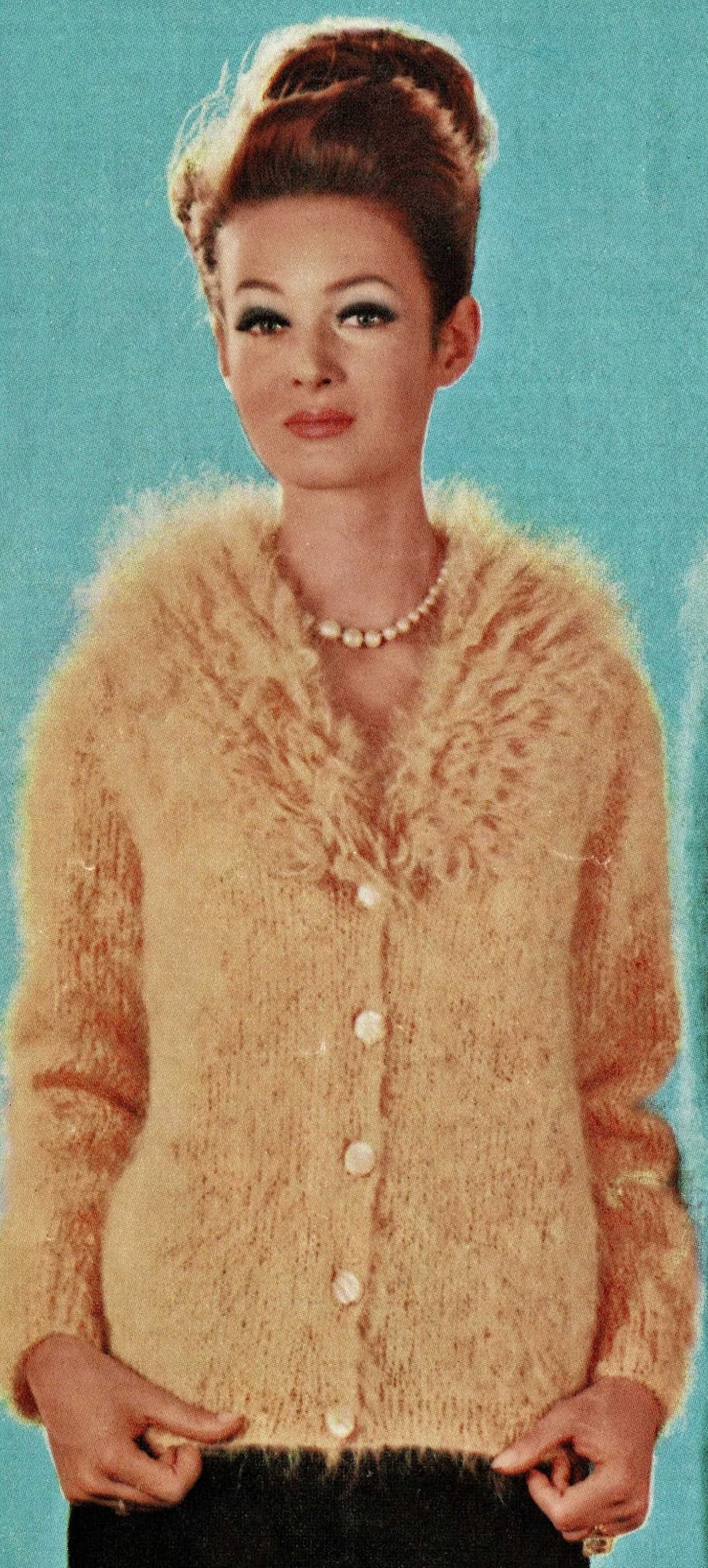 Ladies Fabulous Mohair Sweater Suit and Cardigan With Fancy Collars ...