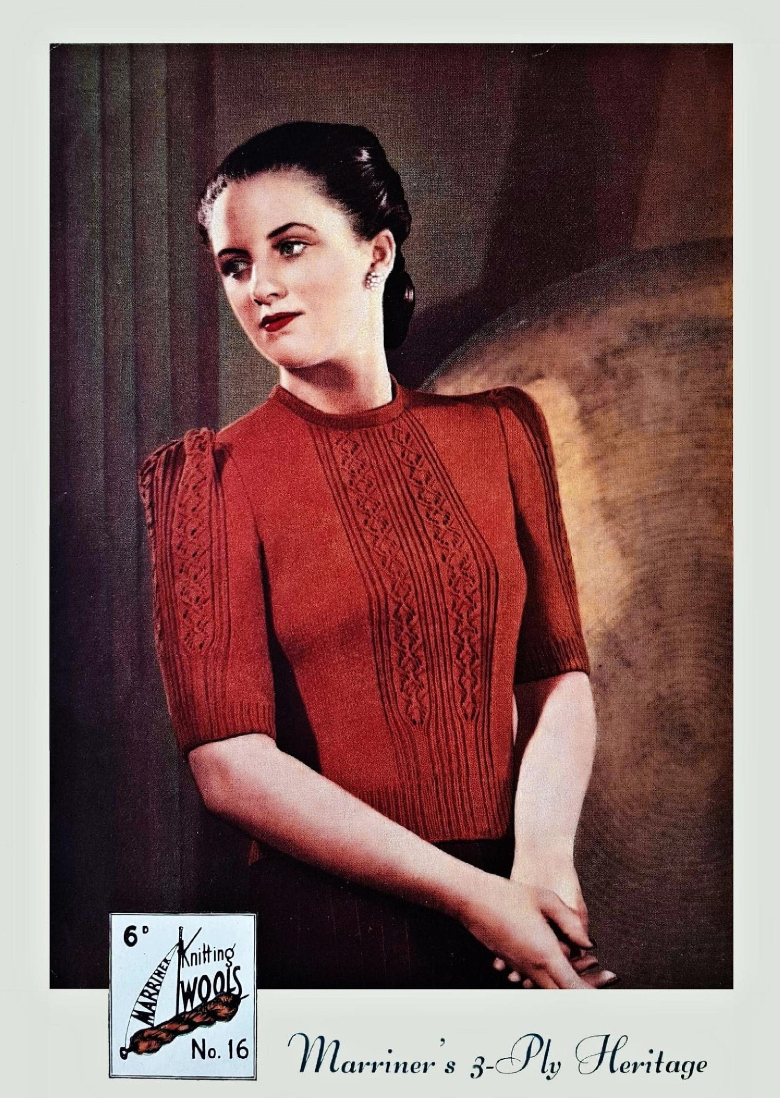 Ladies Pretty Sweater With Lace Panels and Choice of Long or - Etsy