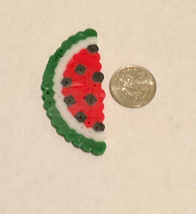 Watermelon Fuse Bead/ Pearler Bead - Etsy