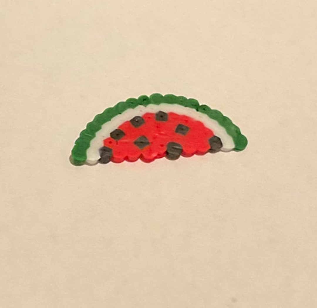 Watermelon Fuse Bead/ Pearler Bead - Etsy