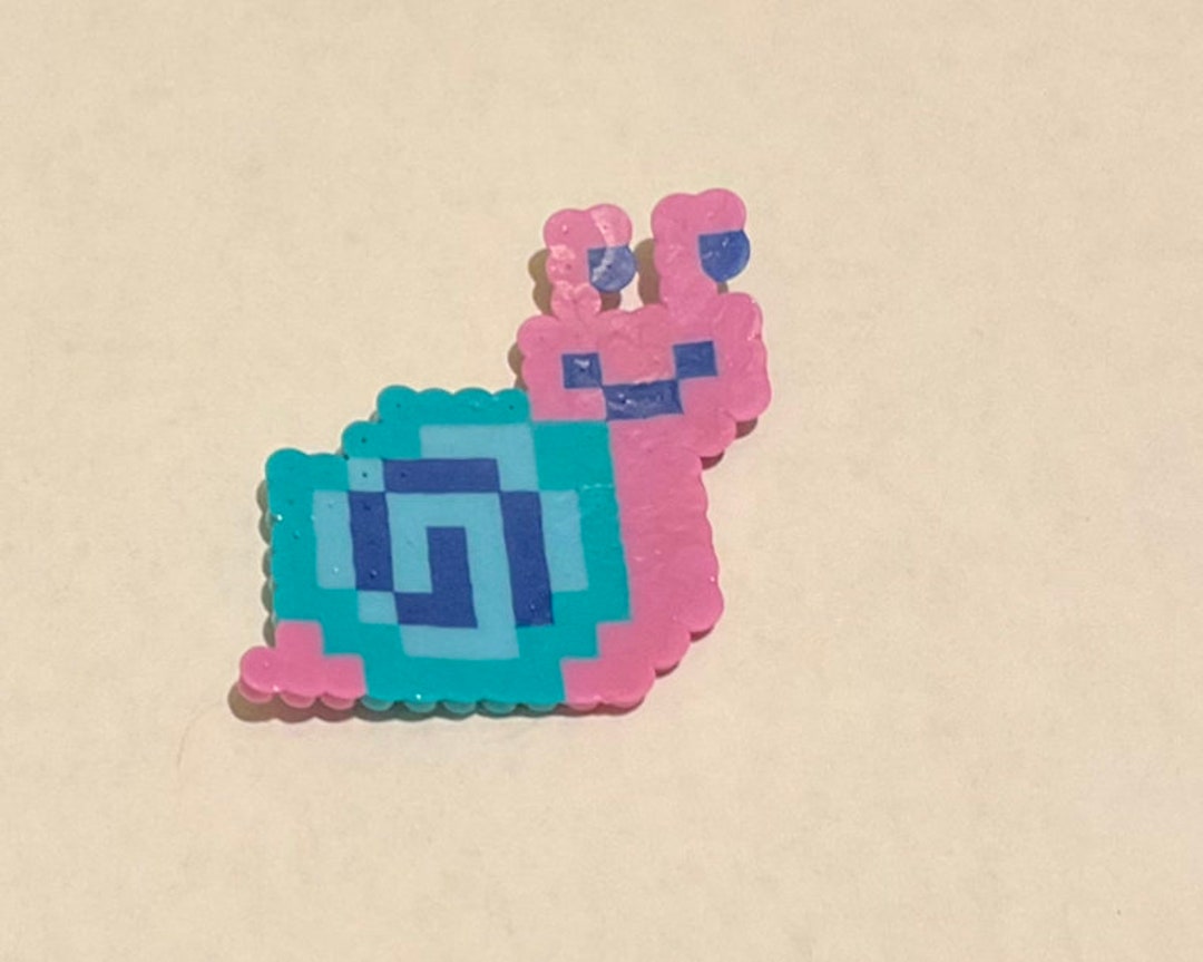 The Snail Named (sheldon) Fuse Bead/ Pearler Bead - Etsy