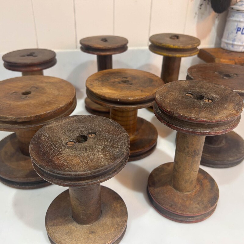 Old Thread Spools - Etsy