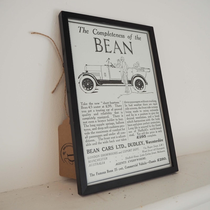 Car Companies Old Poster - Etsy UK