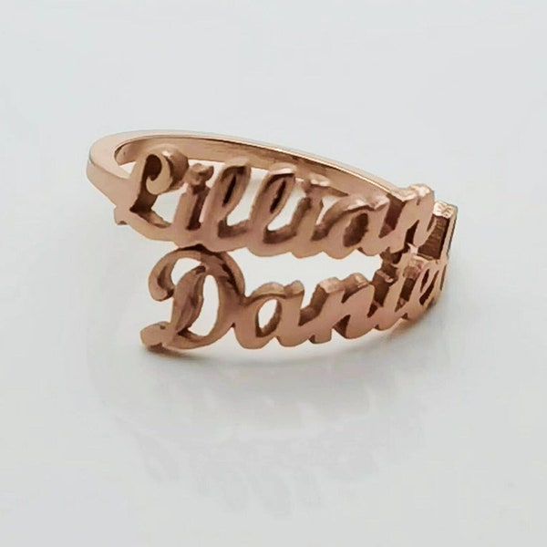 Name Ring - Etsy
