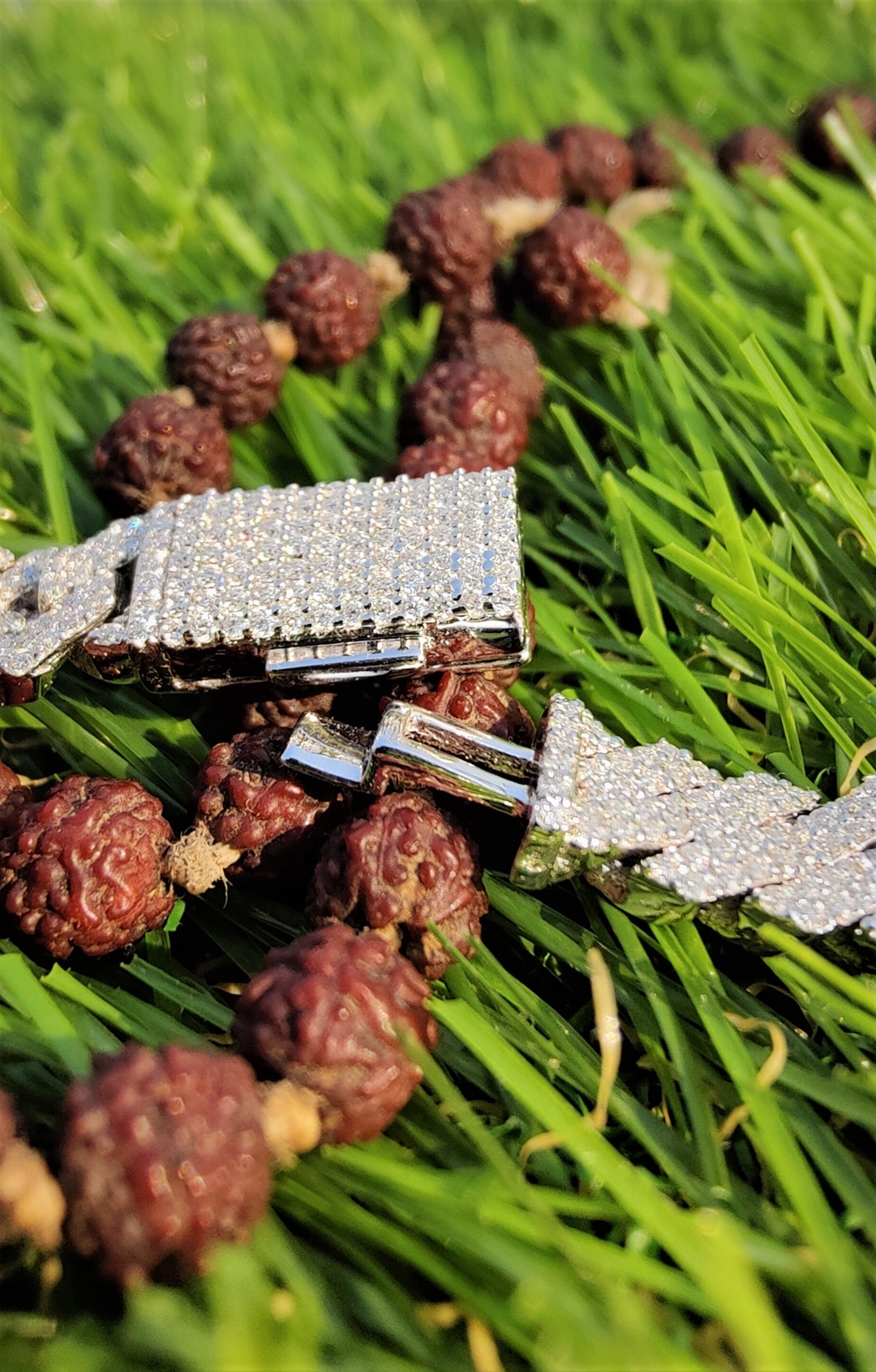 Cuban Lab Grown Diamond Link Chain, Iced Out Cuban Necklace Chain ...