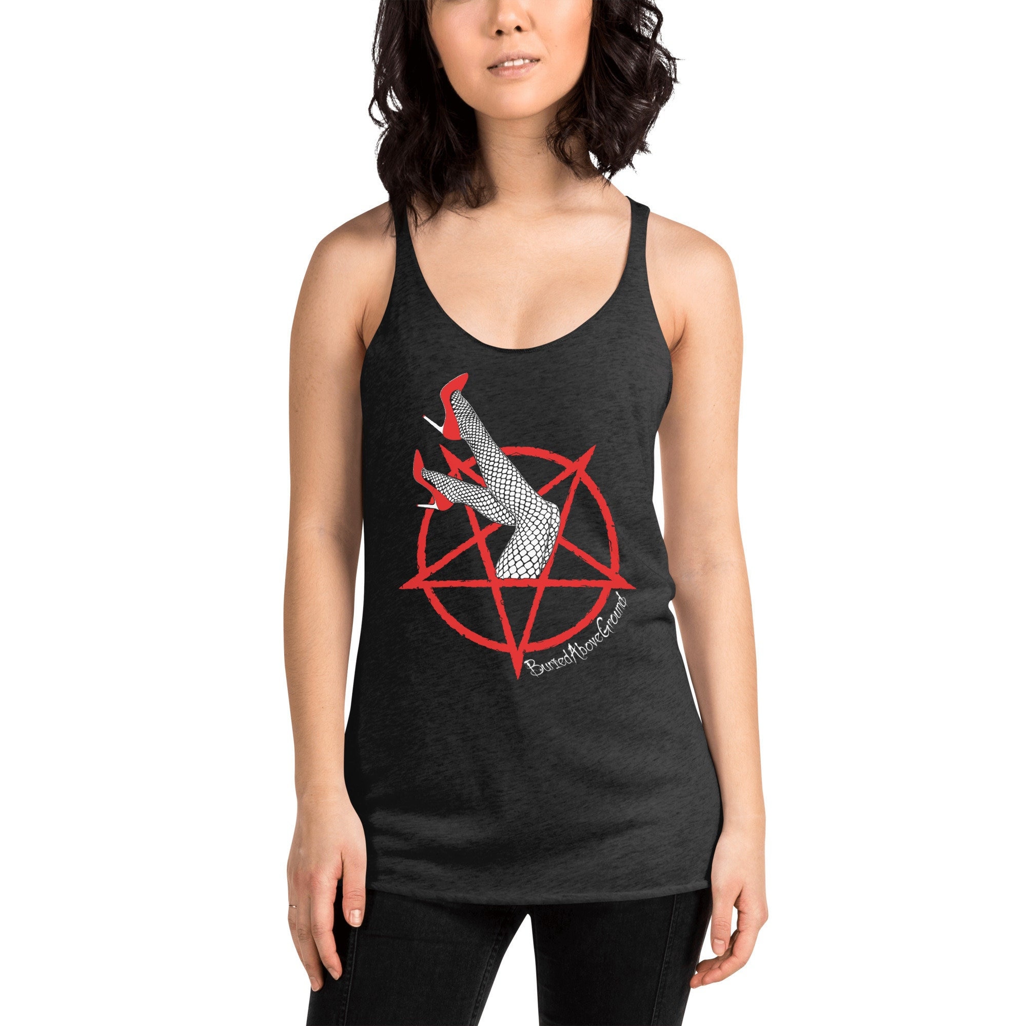 Women's Satanic Tank Top, Pastel Goth,witchy Clothing,alternative ...