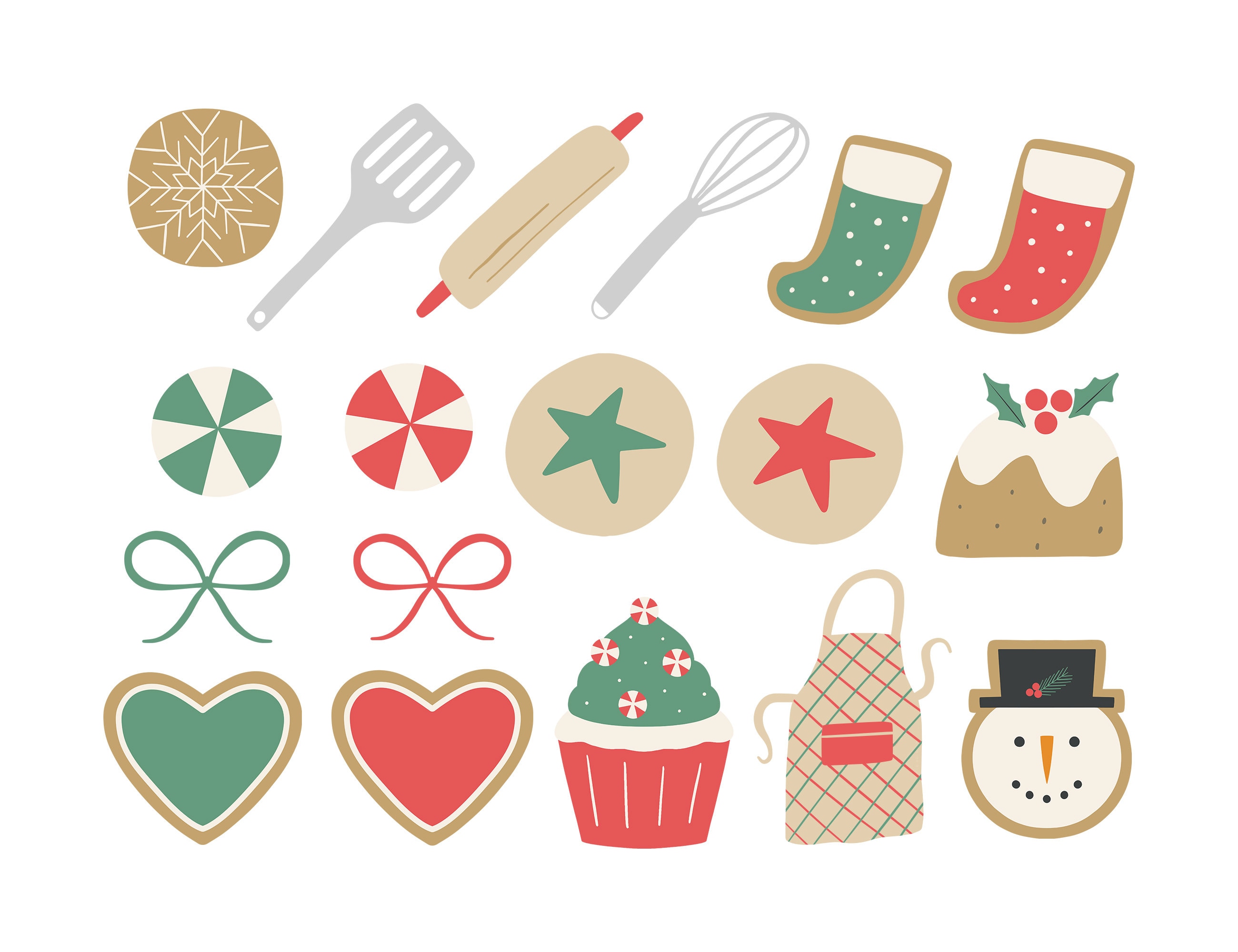 Christmas Baking Clipart Holiday Clipart Xmas Baking Clipart ...