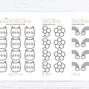 Kids Reading Log | Printable Activity Sheets | Kids Bookmarks | Reading ...