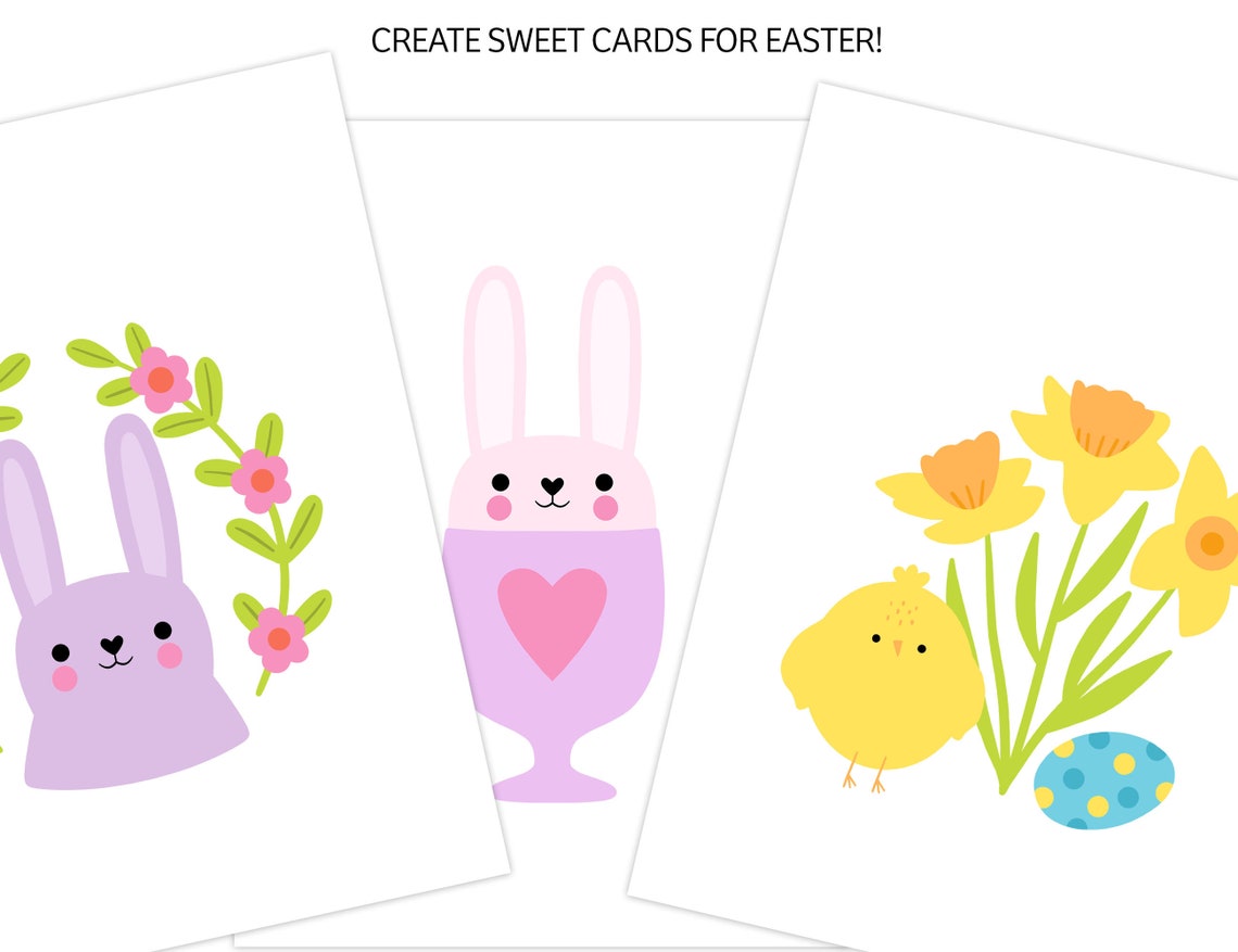 Easter Clipart Bunny Clipart Easter Eggs Easter Chicks Easter Graphics ...