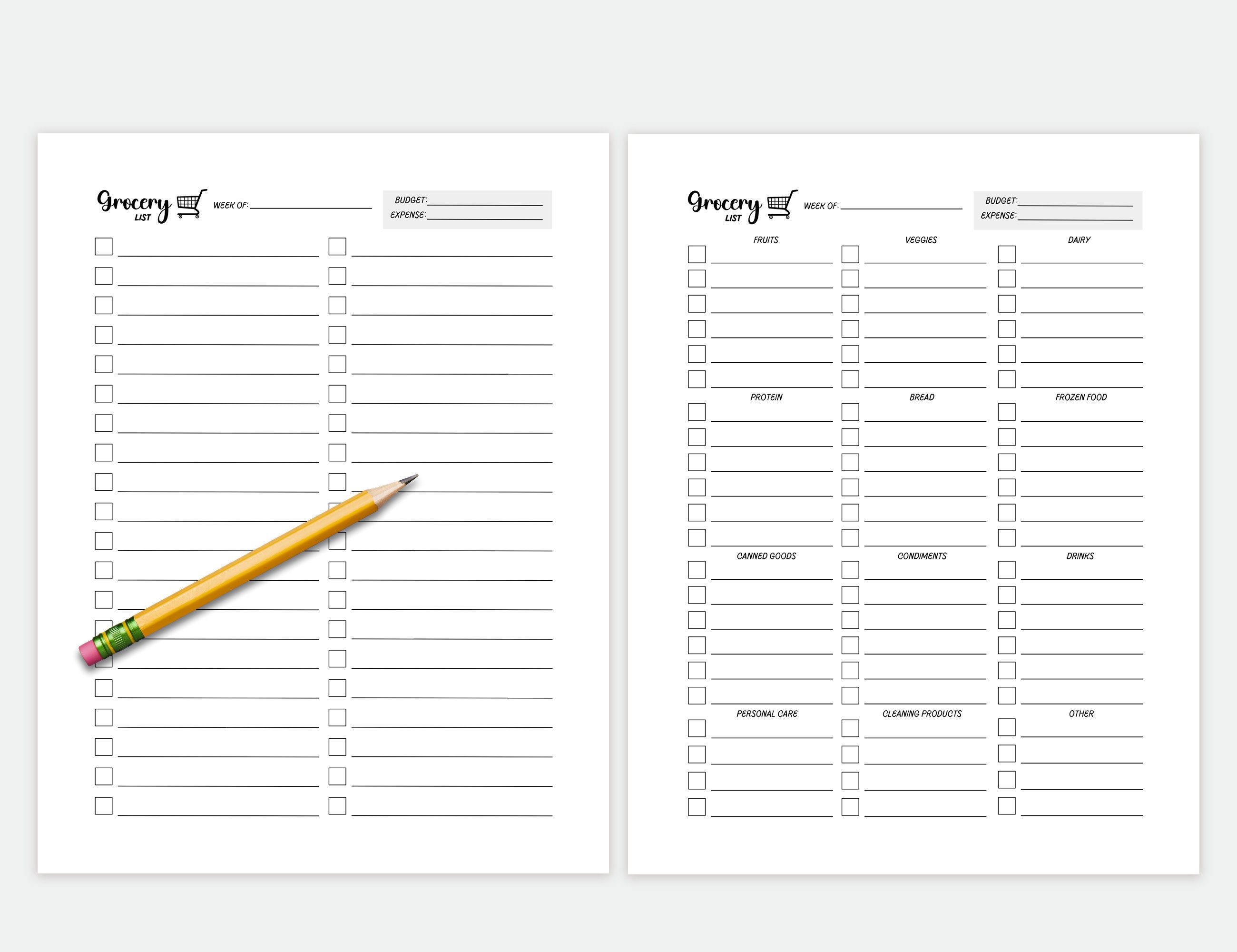 Printable Grocery List Meal Planner Recipe Planner Page Etsy Canada printable-grocery-list-meal-planner-recipe-planner-page-etsy-canada