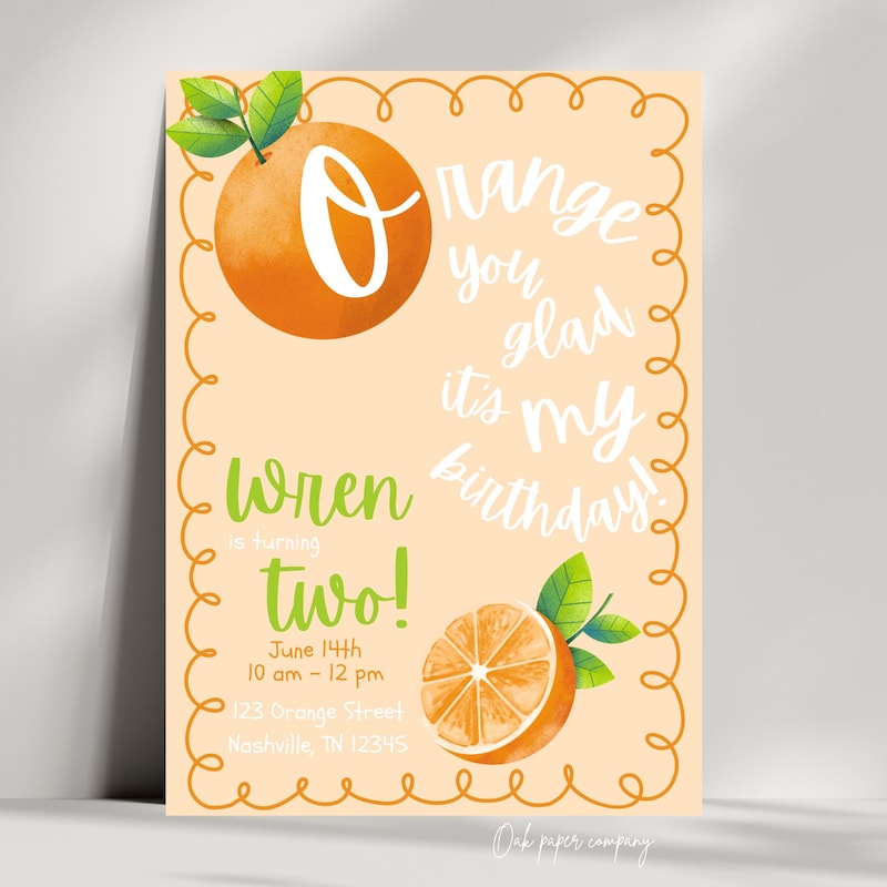 Orange You Glad - Etsy