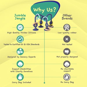 Jumble Jangle Baby Teething Toy – Multi Purpose High Chair Suction Teether Toy for Babies ...