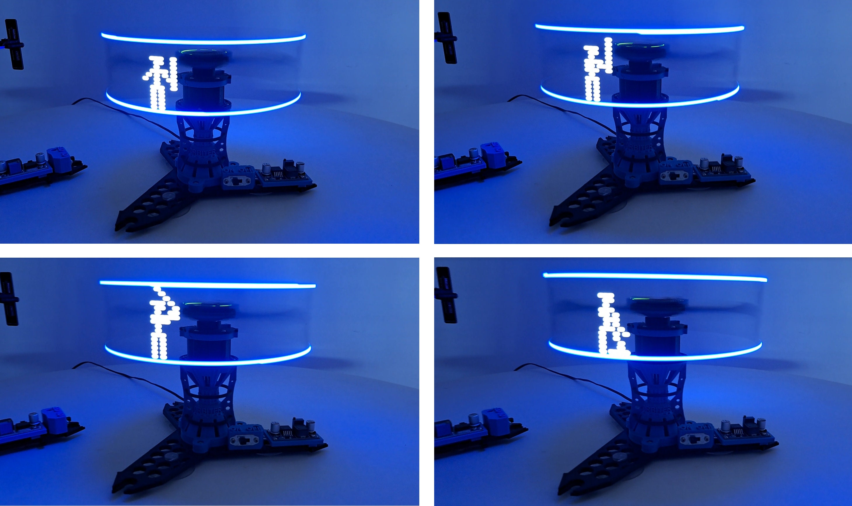 Orbitador holográfico - Arduino DIY - /!\ producto digital! - Etsy España