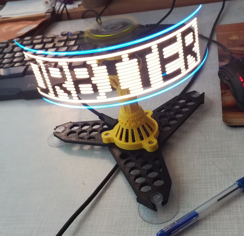 Hologram Arduino 3D Printed DIY KIT LED Pixel Screen | Etsy