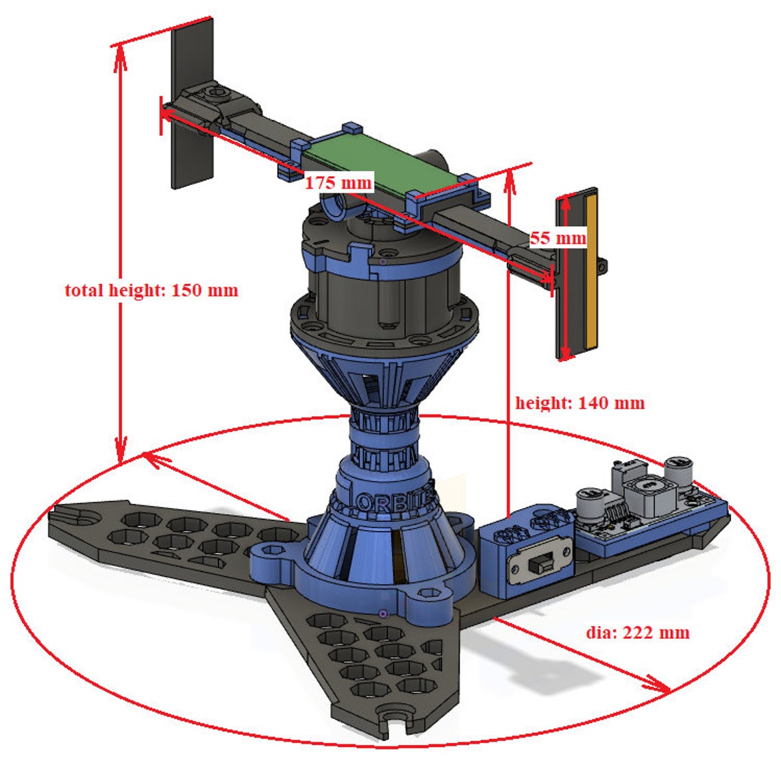 Hologram Orbiter Arduino DIY KIT digital Files - Etsy
