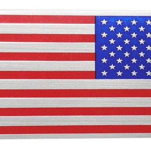 USA Black Metal Flag Emblem for Cars, Trucks 5"x 3" 1pcs - Etsy