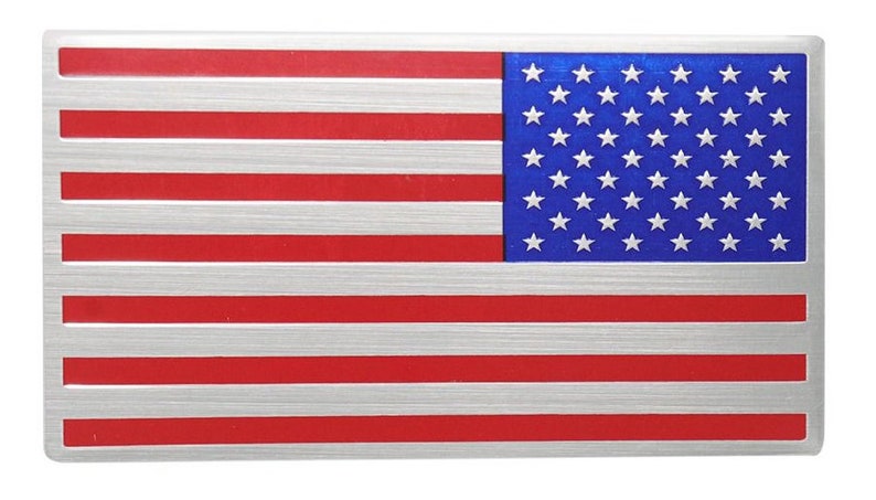 USA Black Metal Flag Emblem for Cars Trucks 5x 3 - Etsy