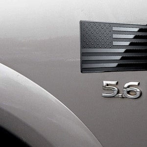 USA Black Metal Flag Emblem for Cars Trucks 5x 3 - Etsy