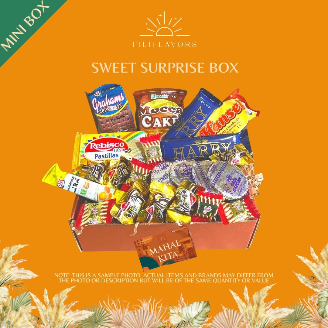 Sweet Surprise Box chocolates Cookies Candies - Etsy