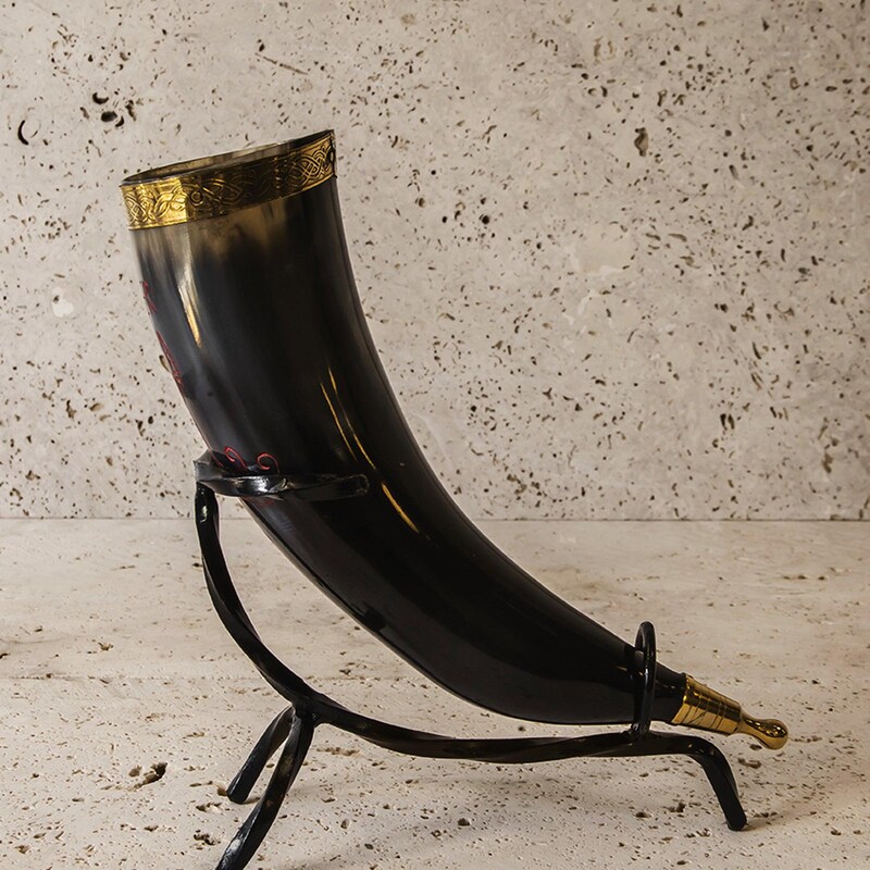 Drinking Horn Stand - Etsy