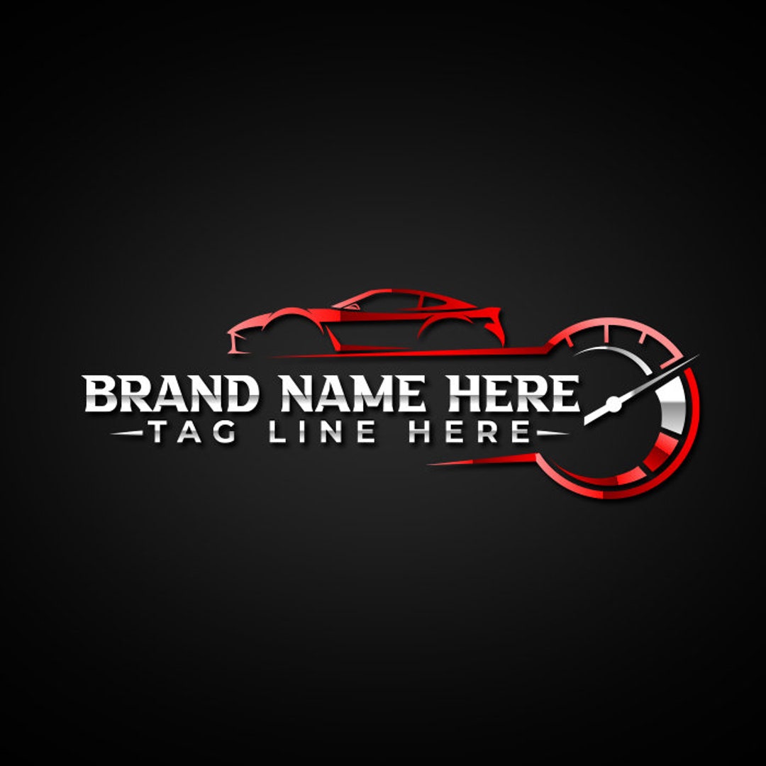 Custom Car Logo, Vehicle Logo, Premade Logo, Detailing Logo, Car Repair ...