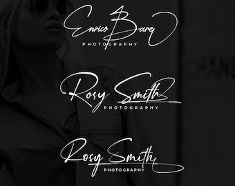 Camera Logo for Photography, Custom Logo, Signature Logo, Photography ...