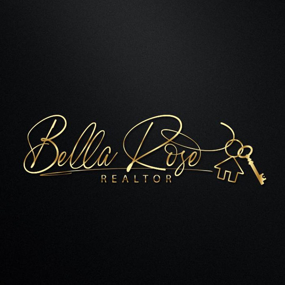 Custom Real Estate Logo Design: Agent House Logo, Realtor Branding - Etsy