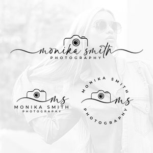 Photography Logo Design: Custom Signature Watermark (premade Digital ...