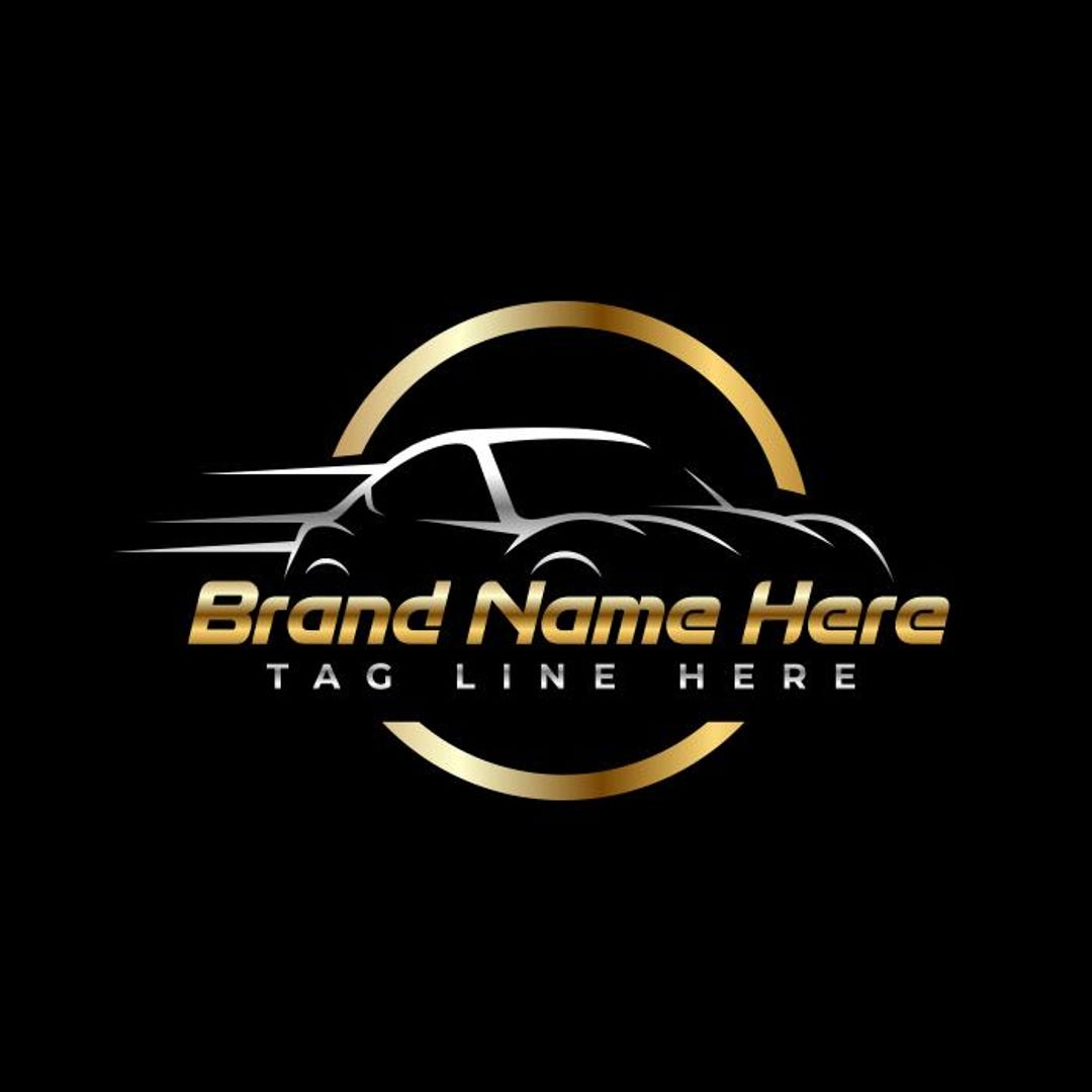 Car Logo, Personalized Logo, Premade Logo, Vehicle Logo, Automotive ...