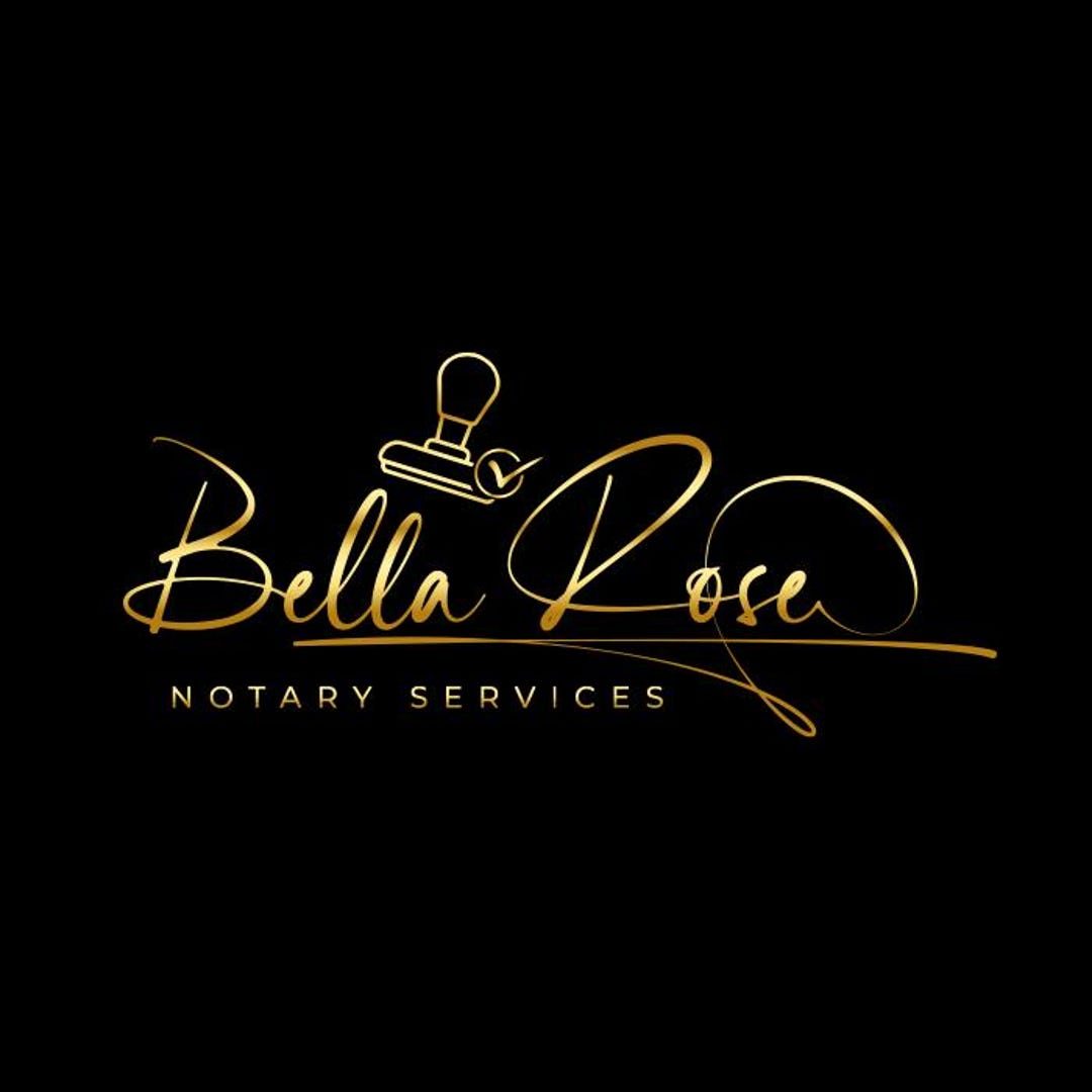 Notary Logo, Custom Logo Design, Notary Service Logo, Business Logo ...