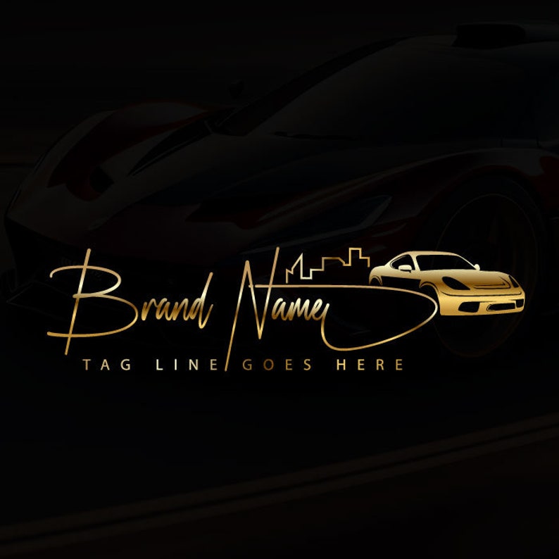 Car Logo, Vehicle Logo, Premade Logo, Custom Logo Design, Logo Design ...