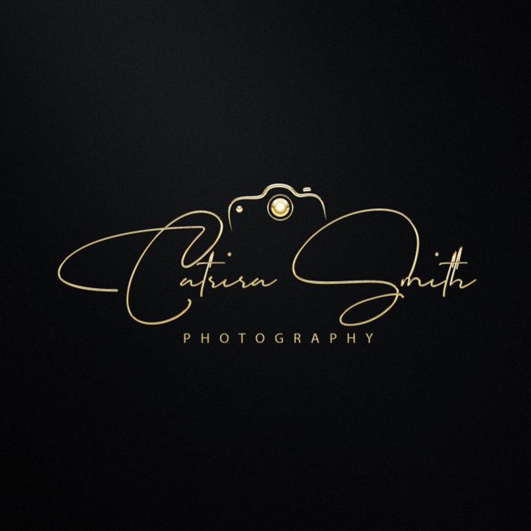 Camera Logo for Photography, Personalized Logo, Signature Logo ...