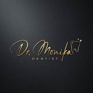 Logo for Dental Clinic, Personalised Logo, Dentist Logo, Signature Logo ...