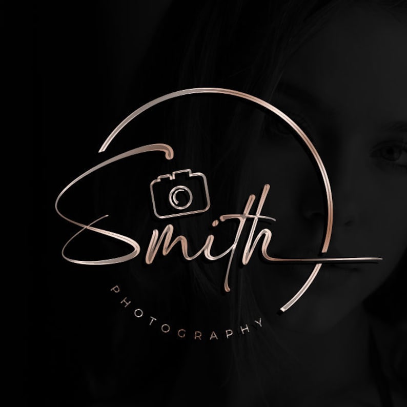 Photography Logo Design, Signature Watermark, Premade Handwritten Logo ...