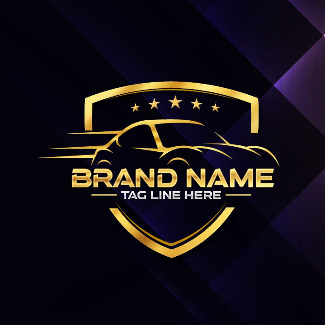 Car Logo, Vehicle Logo, Premade Logo, Custom Logo Design, Logo Design ...