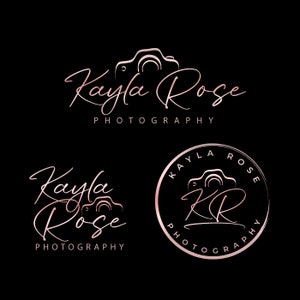Handwritten Photography Logo Design: Personalized Camera Logo (digital ...