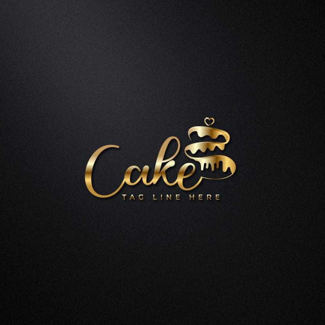 Personalized Cake Logo, Logo for Baker, Custom Logo (digital) - Etsy