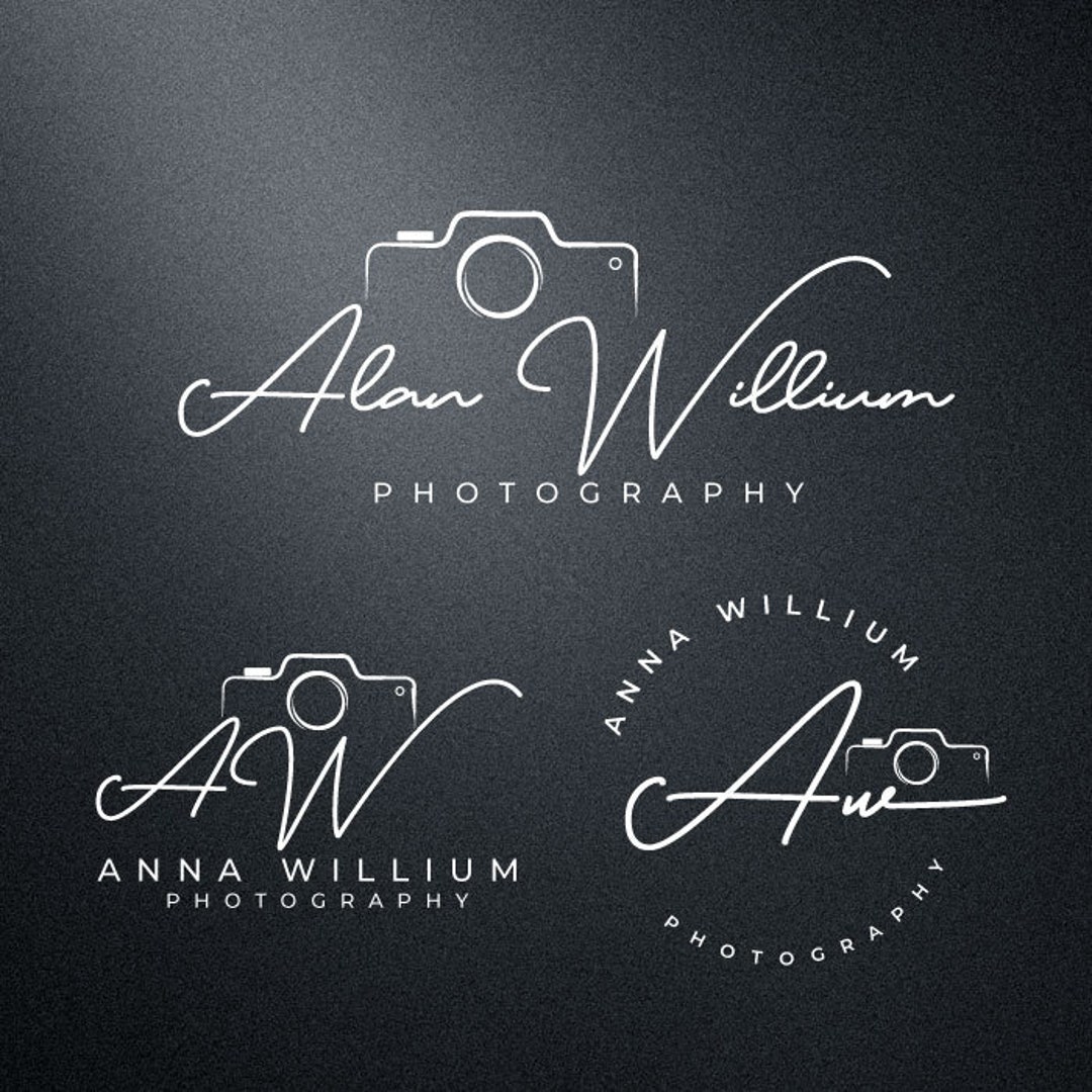 Logo for Photography, Interior Designer, Signature Logo, Watermark Logo ...