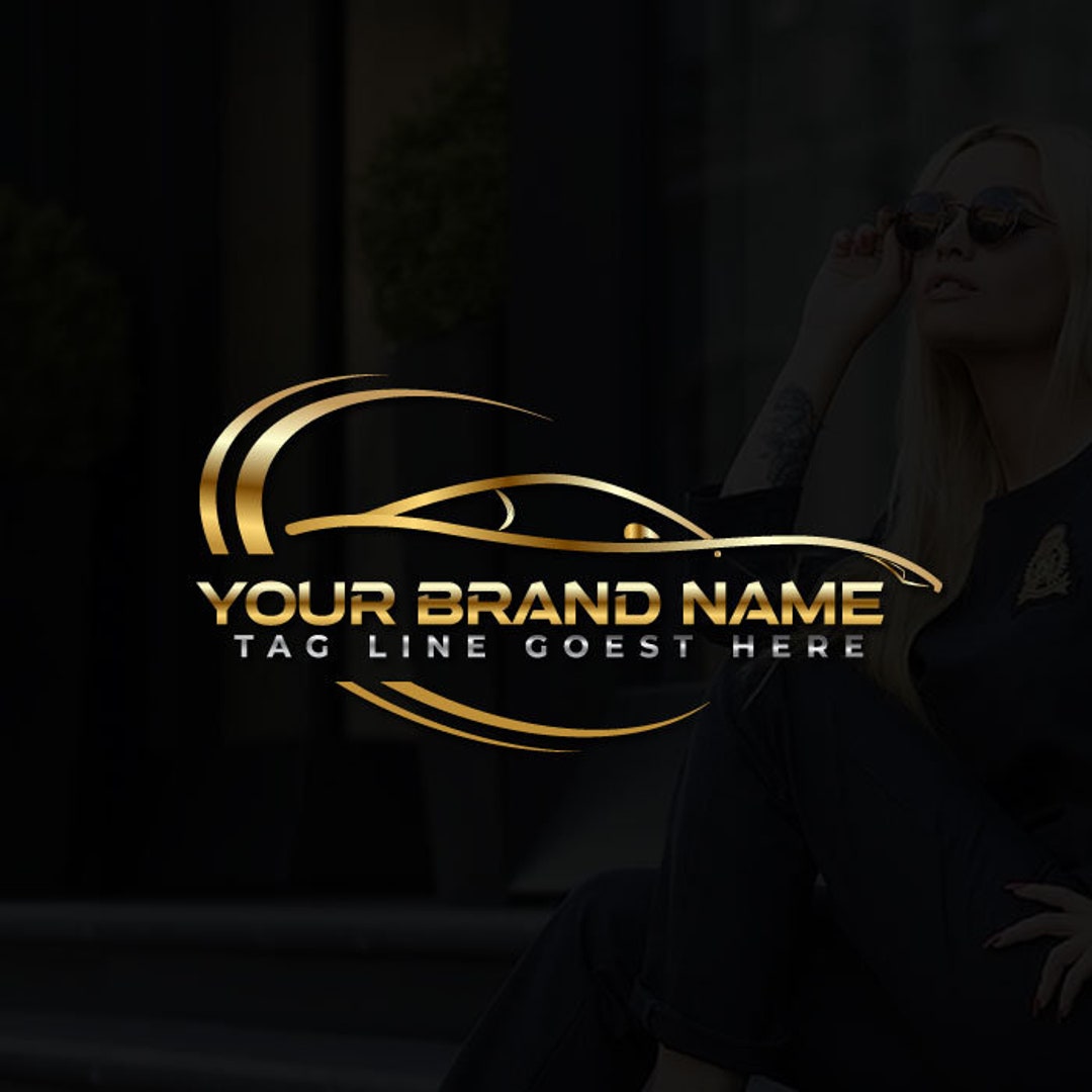 Custom Car Logo, Personalized Logo, Car Sale Logo, Car Detailing Logo ...