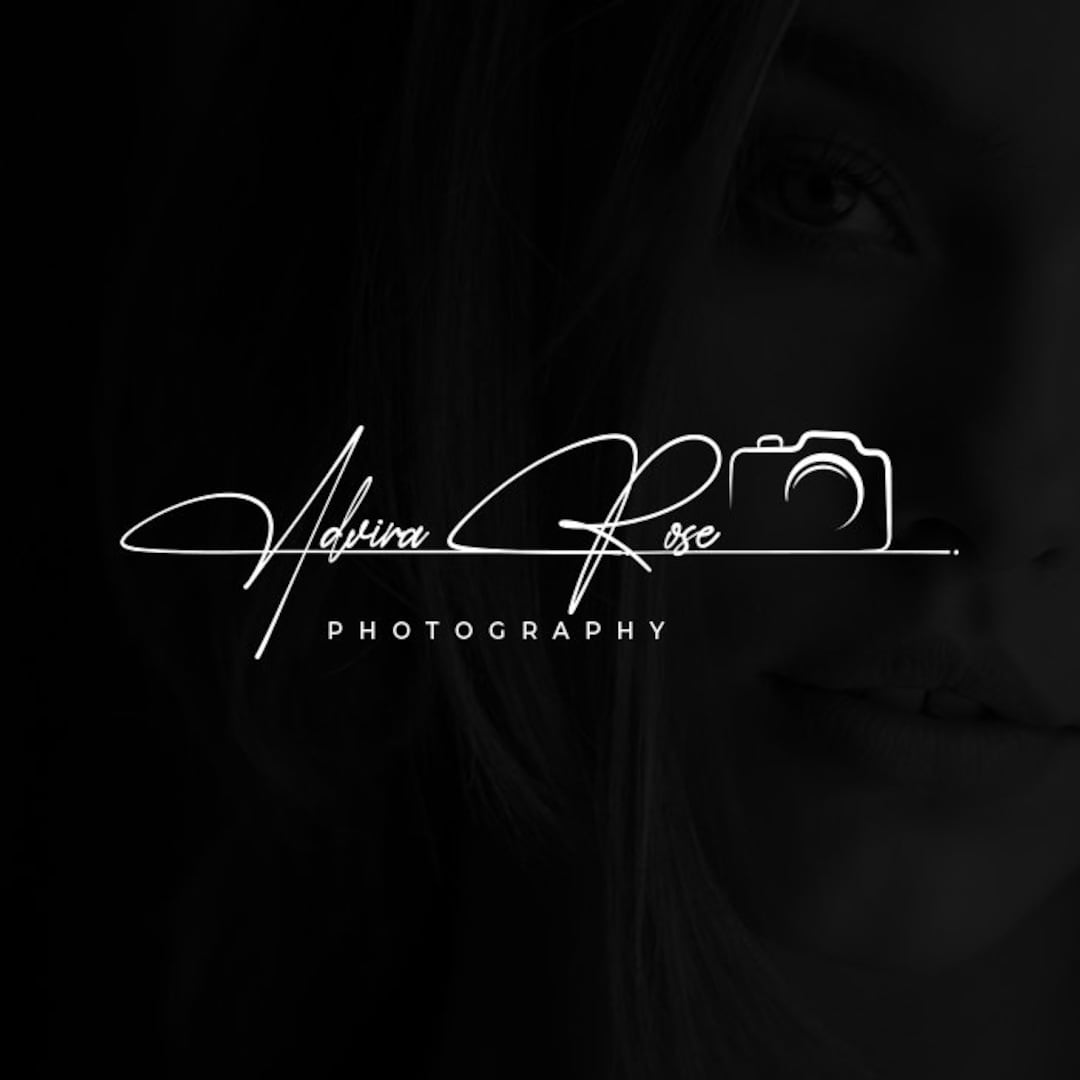 Camera Logo for Photography, Signature Logo, Photography Logo Design - Etsy