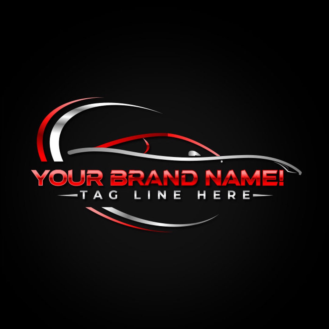 Car Logo, Vehicle Logo, Custom Logo Design, Premade Logo, Logo Design ...